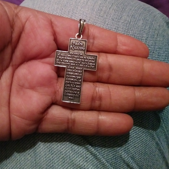 Jewelry | 925 Our Father Cross Pendant | Poshmark